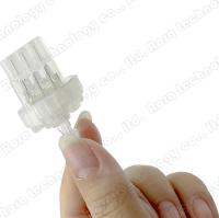China 9 pins Disposable Injection pinhead for meso gun, Negative Pressure Cartridge Needles Tip for EZ Vacuum Mesotherapy maso for sale