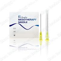 China Korea Sterile Tip Pierce Syringe Injection Painless Small Needle Beauty Hypodermic Needle Smooth Mesotherapy Needle For for sale