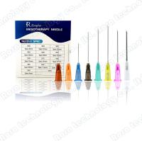 China Korea Sterile Tip Pierce Syringe Injection Painless Small Needle Beauty Hypodermic Needle Smooth Mesotherapy Needle For for sale