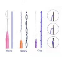 China Thread Lifting Face Pdo Suture Mono Screw Tornado Cog Lift 2017 Pdo Thread Korea for sale