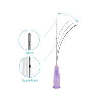 China Korea good price high quality disposable 25g 27g 30g 70mm micro cannula blunt needle for sale