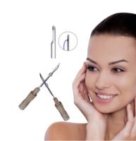 China Disposable Absorbable Polydioxanone Face Lifting Dermal Custom Sterile Cog 3D 4D 6D Press Pdo Thread for sale