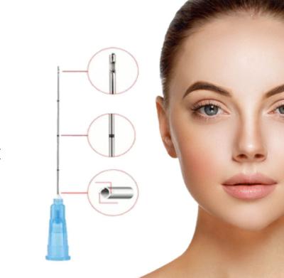 China Dermal Filler Blunt Tip Microcannula Sterilized Filler Cannula Needle for sale