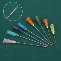 China Beauty Cosmetic Needle Hyaluronic Acid Lip Filler Injectable Micro Cannula Needle for sale