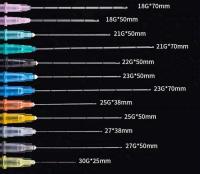 China 25g 50mm Micro Plastic Cannula Blunt Tip Canula Needle for Dermal Filler for sale