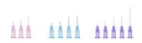 China 10 Gauge Hypodermic Needle Sharp Small Needle Painless Cosmetology Ultrathin Injection Mesotherapy Artificial Syringes K for sale