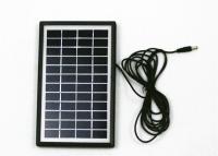 China 3W 12V Glass Laminated Solar Panel - 220x135mm with 19.5% Efficiency for Educational Kits & Portable Chargers for sale