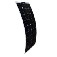 China 160W ETFE Flexible Solar Panel - 17.7% Efficiency Monocrystalline Cells for Marine & RV Applications for sale
