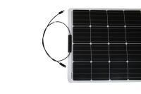 China 160W ETFE Flexible Solar Panel - 17.7% Efficiency Monocrystalline Cells for Marine & RV Applications for sale