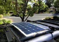 China 100W Semi Flexible Solar Panel 18V with 21.3% Efficiency - 1050×540×3mm IP65 Waterproof for sale