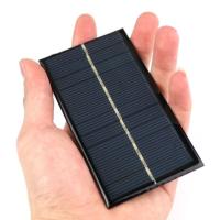 China 12-Cell Epoxy Mini Solar Panel 1W 6V 9V 12V with 18.6% Efficiency for Military and Industrial Applications for sale