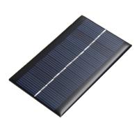 China 12-Cell Epoxy Mini Solar Panel 1W 6V 9V 12V with 18.6% Efficiency for Military and Industrial Applications for sale