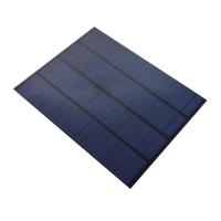 China 5W 18V 270mAh Polycrystalline Silicon Solar Panel 210x165mm for DIY Solar Systems for sale