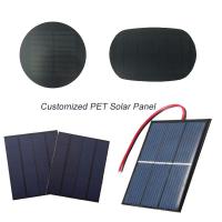 China Waterproof Mini Solar Panels 5V 6V 12V 0.5W-3W 110x60mm with Dual USB Output for sale