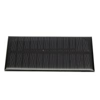China 1W 2W 3W 1V-5V Epoxy Resin PET Mini Solar Panels 125x63mm 6V Output for Charging for sale