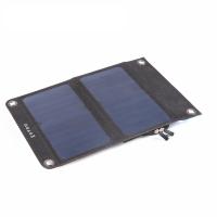 China LETSOLAR SH52 Mini Foldable Portable 14W 5V Solar Charger Panel with 22-23% Efficiency and 450g Weight for sale