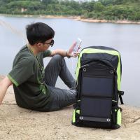 China LETSOLAR SH52 Mini Foldable Portable 14W 5V Solar Charger Panel with 22-23% Efficiency and 450g Weight for sale