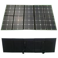China 200W Portable Folding Solar Panel with 22-23% Efficiency and 2kg Weight for Camping and Outdoor Power for sale
