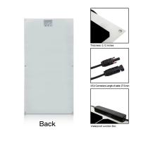 China Waterproof 300W 320W 350W Mono Flexible Solar Panels with 23.5% Efficiency and 3mm Thin Profile for sale