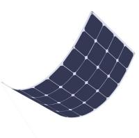 China 120W Flexible Ultra Thin Solar Panel 22.1V 3mm Thick with 23% Efficiency USA Sunpower Cells for sale