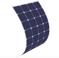 China 120W Flexible Ultra Thin Solar Panel 22.1V 3mm Thick with 23% Efficiency USA Sunpower Cells for sale
