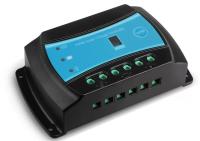 China SR-LM10A 24V 10A Automatic Solar Charge Controller with LED Display and USB Output for sale