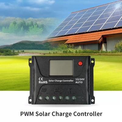 China 50A PWM Solar Charge Controller with 12V/24V Auto Detection, 750W-1500W Power Rating and IP30 Protection for sale