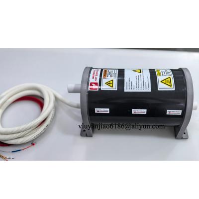 China 240V Single Phase 6KW Quartz Inline Chemical Heater For SC1 Cleaning Process for sale