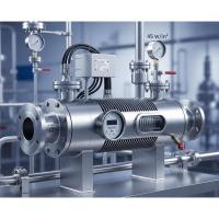 China High Watt Density Inline Chemical Heater With 45 W/in² 50 GPM Flow Rate And 5000 PSI Pressure Rating for sale
