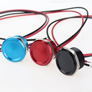 China 316 Stainless Steel Underwater 22mm Ip68 Seal Piezo Switch Momentary for sale