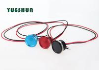 China Aluminium Anodized Piezo Touch Switch , Anti Vandal Push Button Switch 19MM for sale