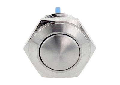 China Stainless Steel Oxidation Resistant Anti Vandal Push Button Switch 250VAC for sale