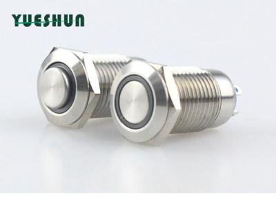 China High Round 22mm Push Button Switch LED Illuminated for sale