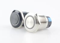 China Push Button Switch LED Illuminated Oxidized Aluminum for sale