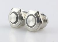 China 16mm Illuminated  Lighted Push Button Switches Ring Symbol for sale
