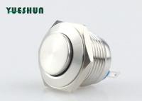 China High Head 16mm Stainless Steel Push Button Switch Waterproof Easy Installation for sale