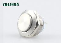 China IP65 19mm Metal Push Button Switch , Micro Momentary Push Button Switch High Head for sale