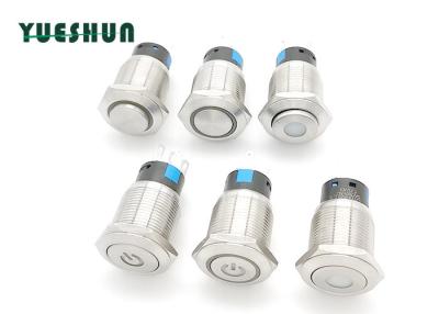 China 24VDC Stainless Steel Piezo Touch Switch  Waterproof 2 Wires Latching On Off for sale