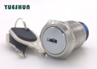 China 16mm  Oxidized Aluminum 1NO 1NC Custom Push Button Switches for sale