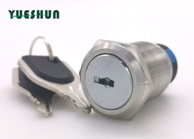 China 16mm  Oxidized Aluminum 1NO 1NC Custom Push Button Switches for sale