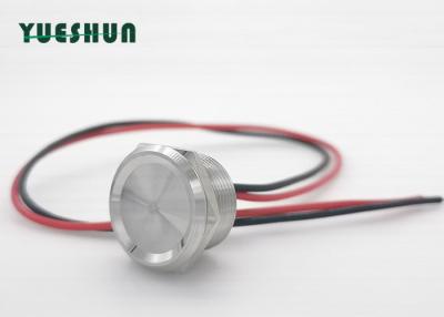 China 19mm high quality stainless steel piezo swithes with sensitive reation and 15cm wires IP68 for sale