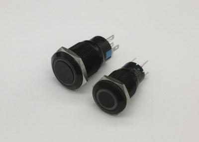 China IP65 Protection 5p 16mm Ring Illuminated Push Button Switch for sale