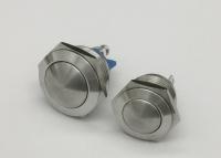 China Waterproof  ISO9001 Metal  2pin Vandal Proof Push Button for sale
