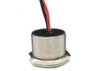 China 25mm Ip69 Rgb Momentary Piezo Touch Switch Metal 2 Wires Flat Head No Led for sale
