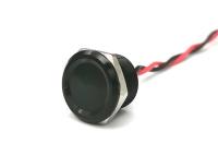 China 19mm Waterproof  Piezo Touch Switch Ip68 Momentary Black For Marine for sale