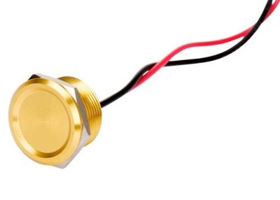 China Ip68 Mechanical Piezo Touch Switches Push Button 25mm Aluminum Momenatry for sale