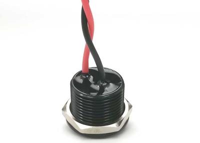 China Underwater Aluminum Piezo Touch Switch Ip68 16mm Rgb 2 Wires Momentary for sale