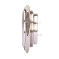 China 12v Ring Led Anti Vandal Push Button Switch 22mm Stainless Steel Micro Momentary for sale