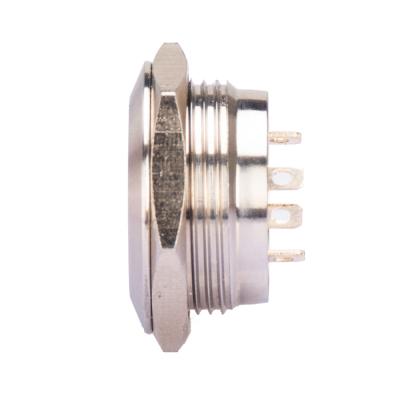 China Metal Flat Head Metal Piezo Touch Switch 50mA ROHS  Approval for sale
