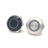 China Ip65 High Head Push Button Switch Led Illuminataed Momentary Aluminum For Marine for sale